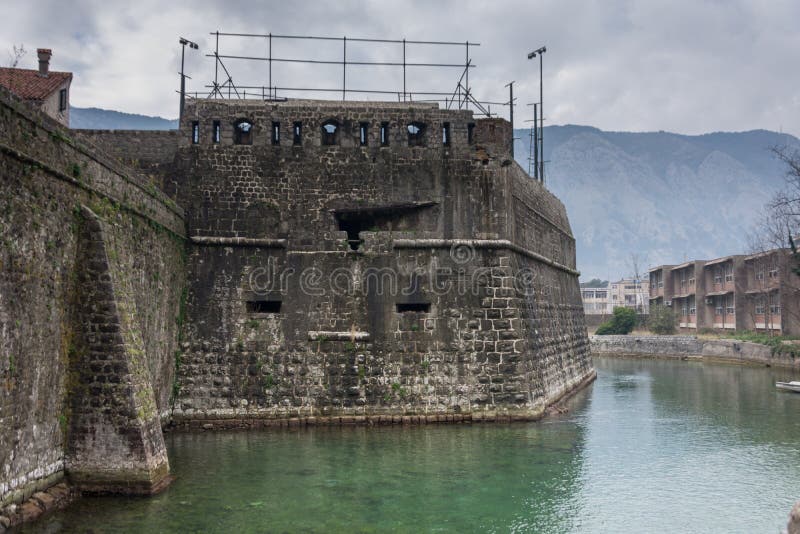 Old Medieval Castle on the Sea Stock Image - Image of castle, seascape ...