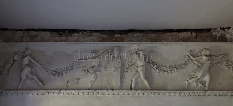 Old Medieval Elements of Architectural Decorations of Buildings ...