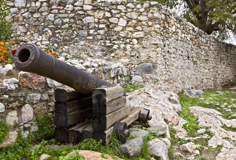 Old Medieval Era Military Gun Stock Photo - Image of antiquity, hard ...