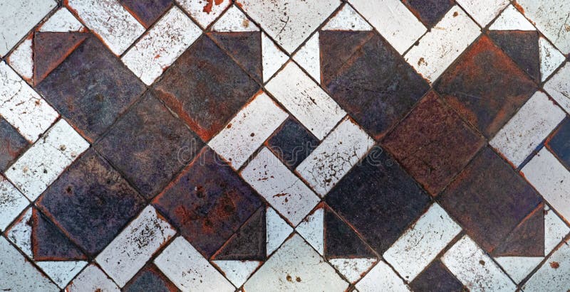 Medieval Floor Tiles at Le Mont St Michel France Stock Photo - Image of ...