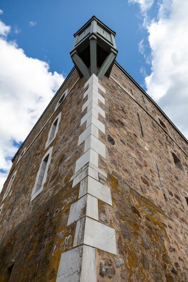Old Medieval Fort in Canada 2 Stock Image - Image of building ...