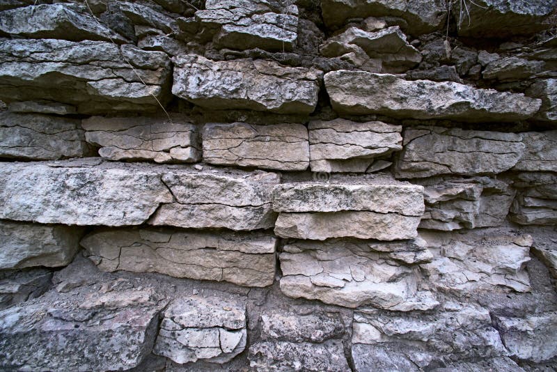 Old Medieval Limestone Wall Stock Image - Image of pattern, fortress ...