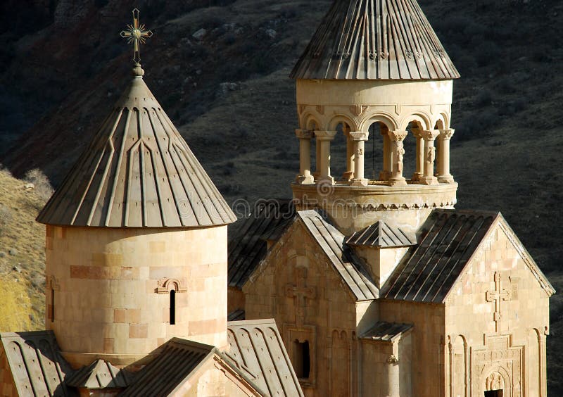 Old medieval monastery stock image. Image of church, khachkar - 13354985