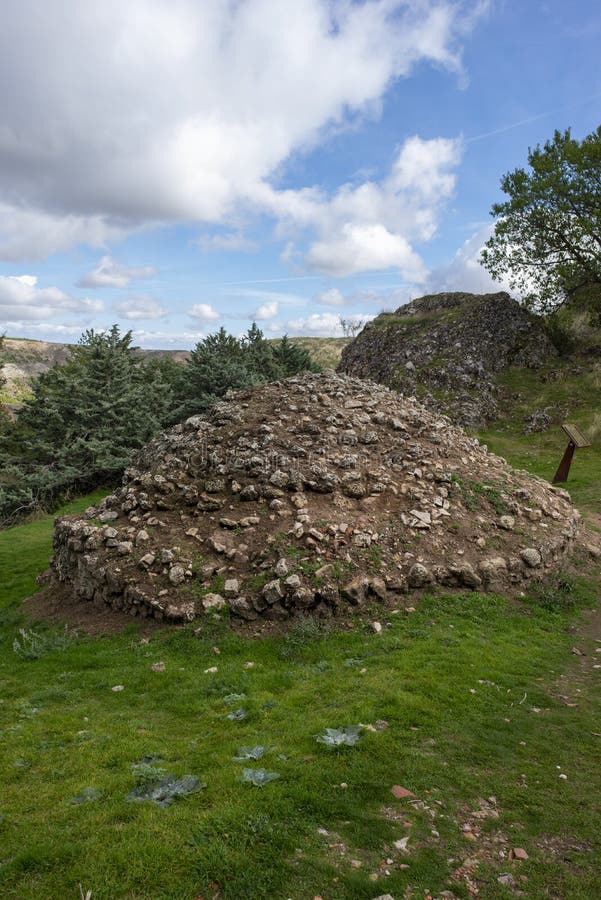 Old Medieval Refrigerator of Araba Origin in Medinaceli Stock Image ...