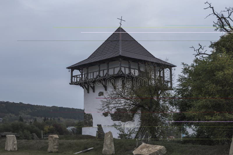 An Ancient Keep At Killyleagh Castle In Northern Ireland Stock Image ...