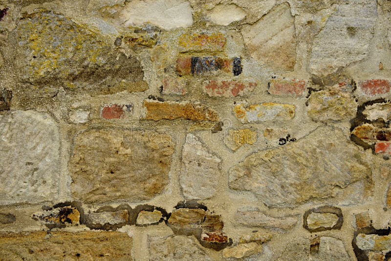 Old,medieval Wall with Door Stock Photo - Image of empty, ages: 42268326