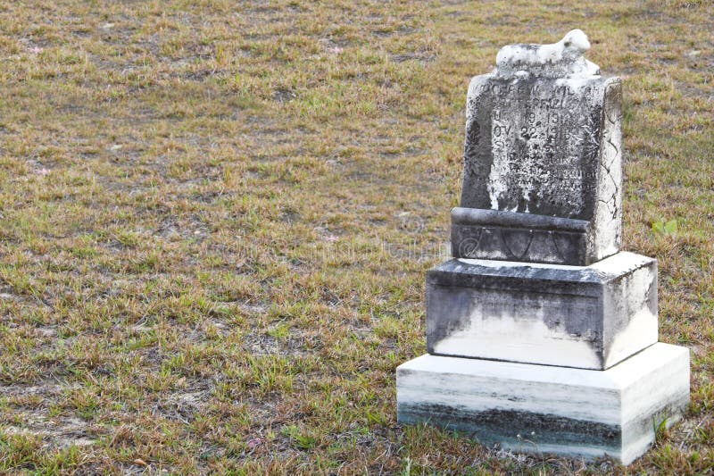 Old memorial headstone stock image. Image of discoloured - 4914477