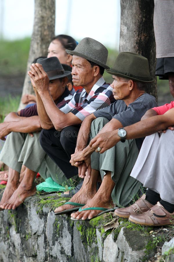 Old men editorial stock image. Image of attending, sukoharjo - 66641464
