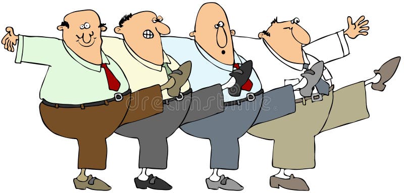 Chorus Line Clip Art