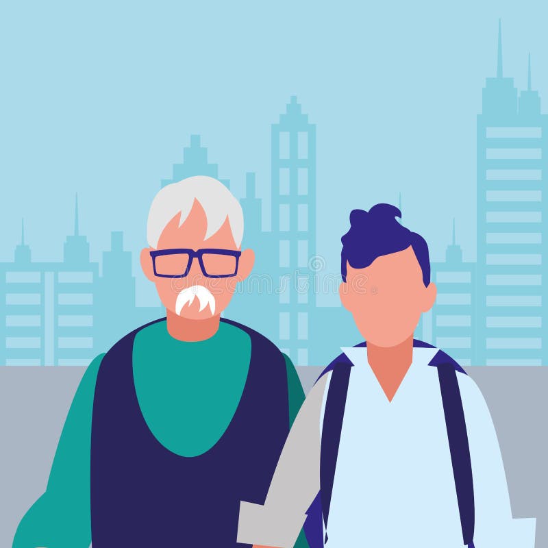 Old men design stock vector. Illustration of grandfather - 135387232