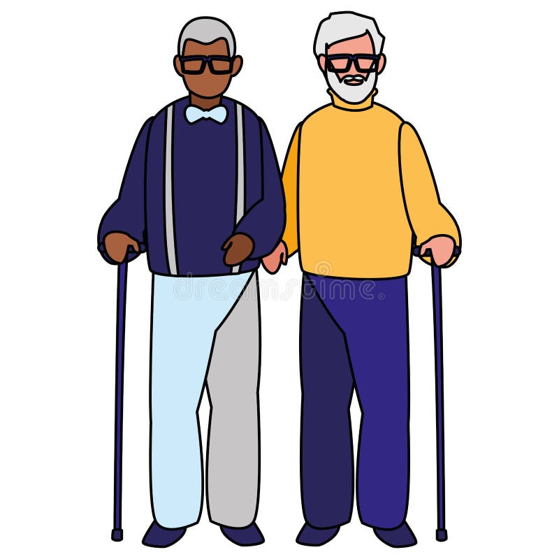 Old men design stock vector. Illustration of person - 135388506