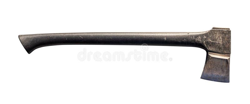 Old Metal Axe, it is Isolated on the White Stock Photo - Image of hack ...
