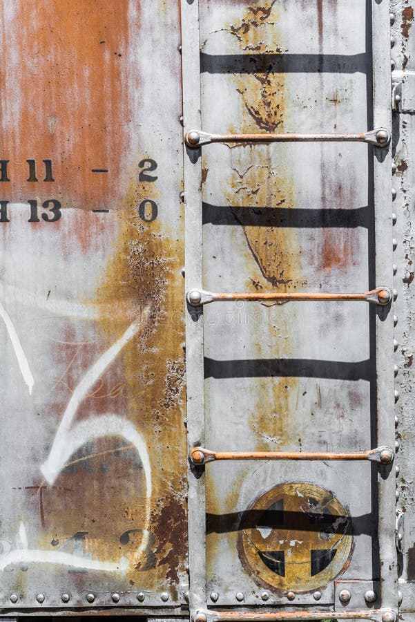 Old Metal Background Texture Ladder Stock Image - Image of rusty, steel ...