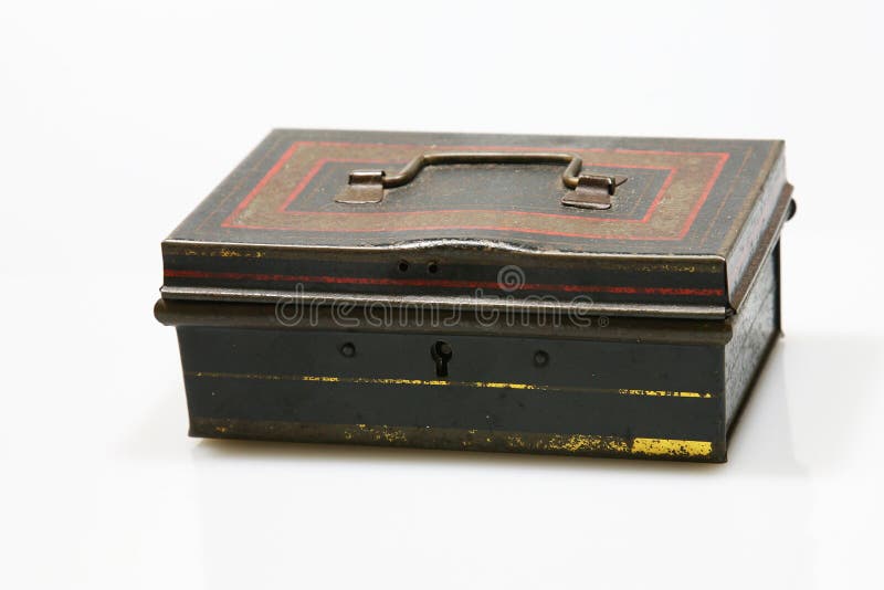 Old metal box stock photo. Image of scenes, texture, painted - 10288874
