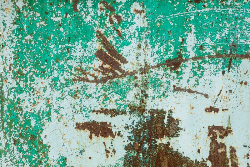 Old Metal Brown and Green Rust Background Stock Image - Image of ...