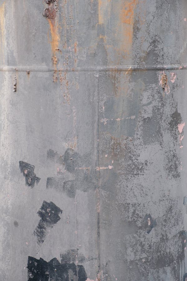 Old Metal Cladding of Ship As Background. Stock Image - Image of dark ...
