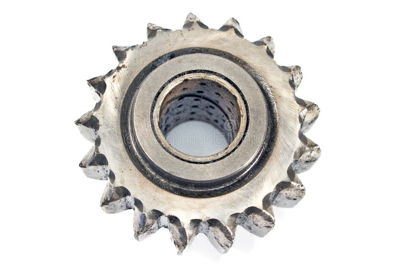 Old metal cog stock photo. Image of bonding, isolated - 37768764