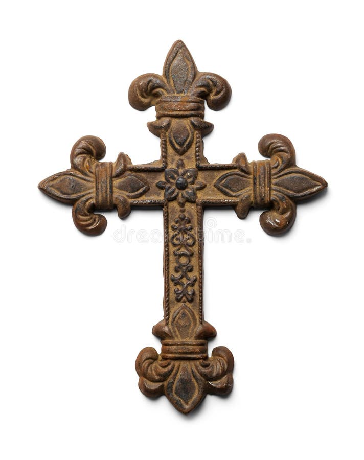 Old Metal Cross stock photo. Image of view, celtic, pattern - 302196490