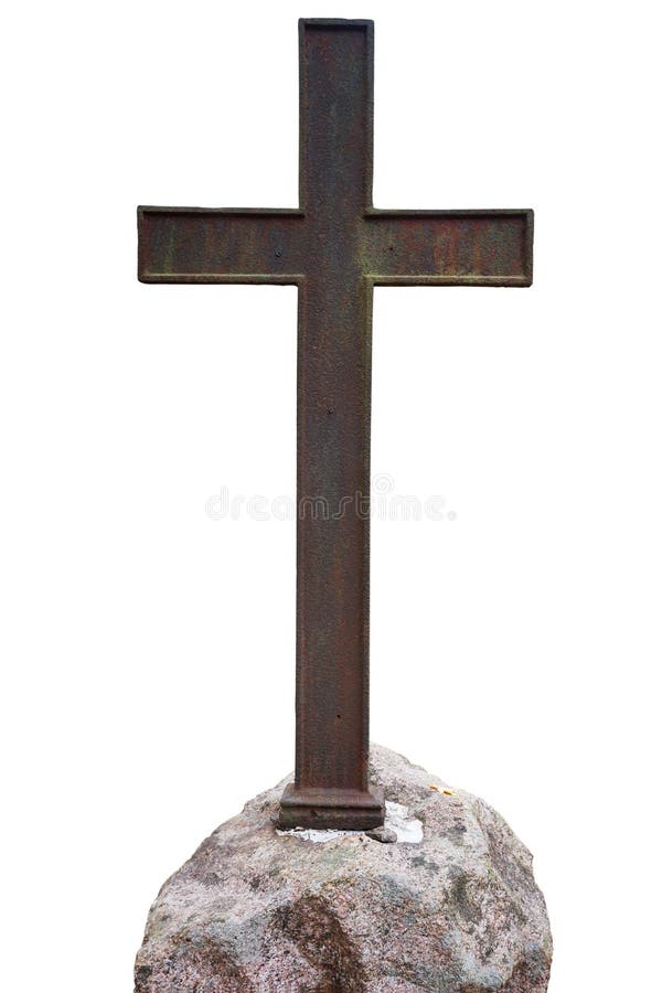 Rusty Metal Cross stock image. Image of iron, cross, religion - 1376221