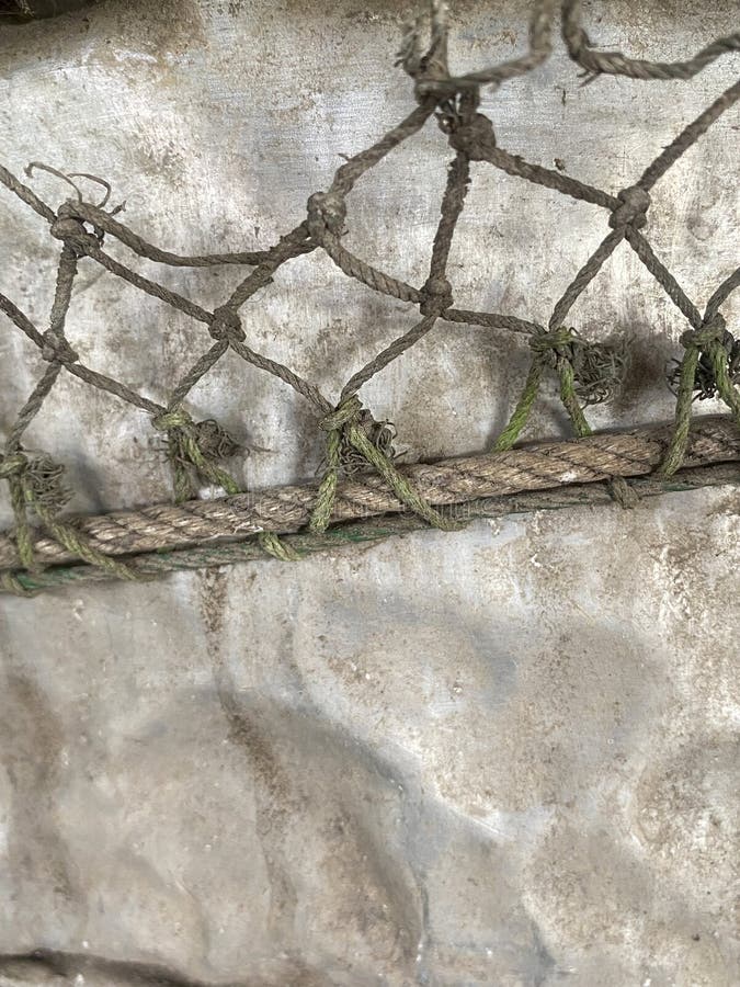 Old Metal Fence with a Rope Stock Image - Image of iron, design: 323071921