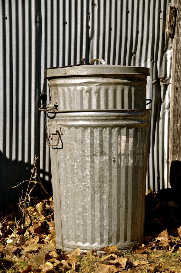 Garbage Cans stock image. Image of dirty, differentiation - 35173993