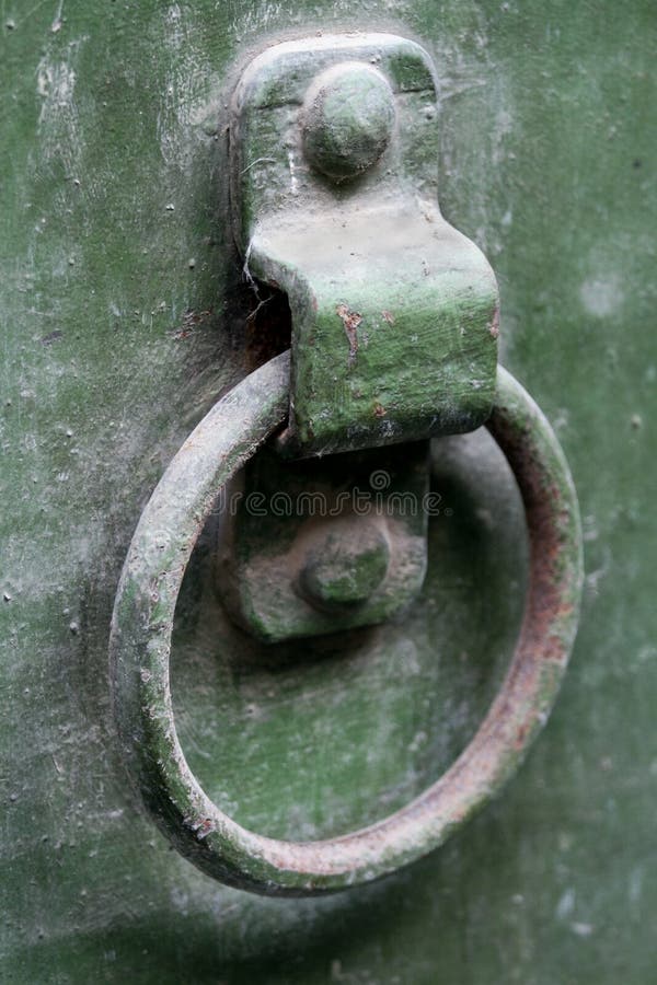 Old metal handle stock image. Image of mansion, copper - 36428333