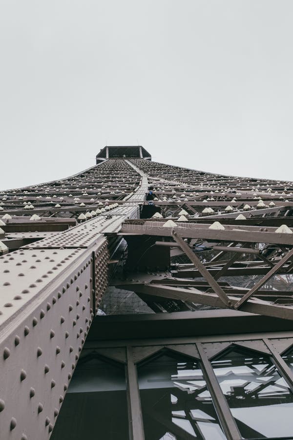 Old Metal Massive Structure in Paris France from a Different ...