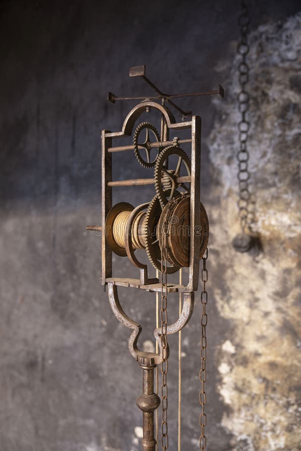 Old vintage mechanism stock image. Image of gearing - 272306879