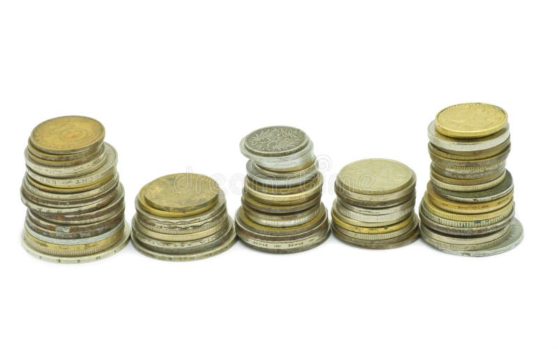 Old metal money stock photo. Image of coinage, coin, cents - 53056164