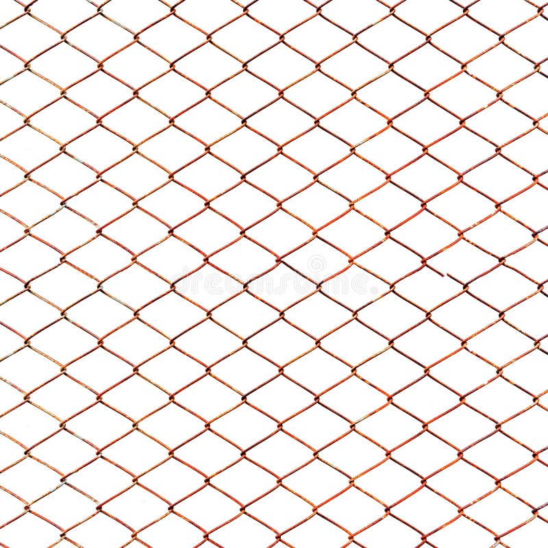 Metallic Net on White Background Stock Photo - Image of seamless ...