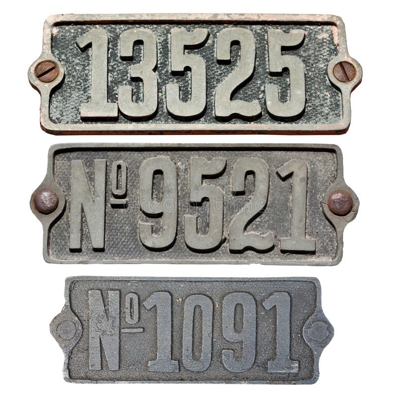 Old block numbers stock image. Image of text, character - 35965587