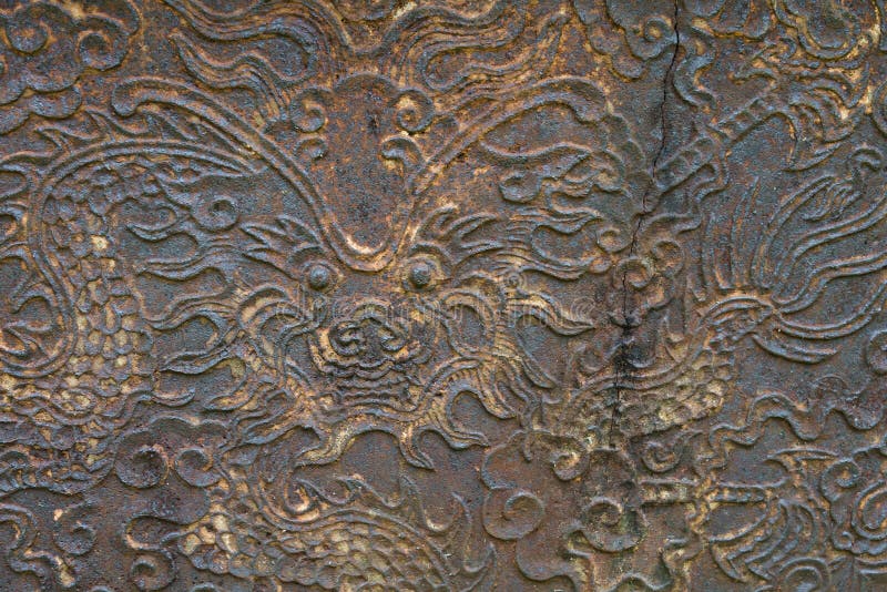 Old Metal Plate Dragon Head Stock Photos - Free & Royalty-Free Stock ...