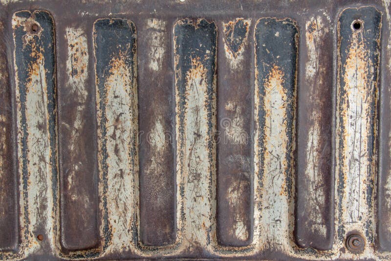 Old metal plate stock image. Image of structure, level - 33683411