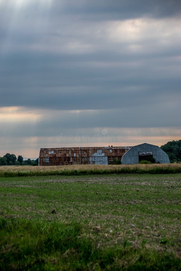 Rusty Barn Door Latch And Chain Stock Image - Image of detail, rugged ...