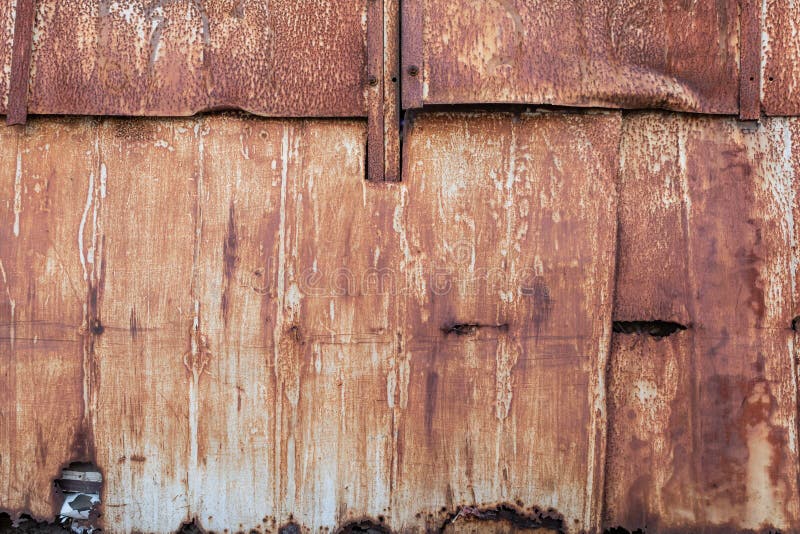 Old Rusty Metal Sheet. the Rusty Metal Background Stock Image - Image ...