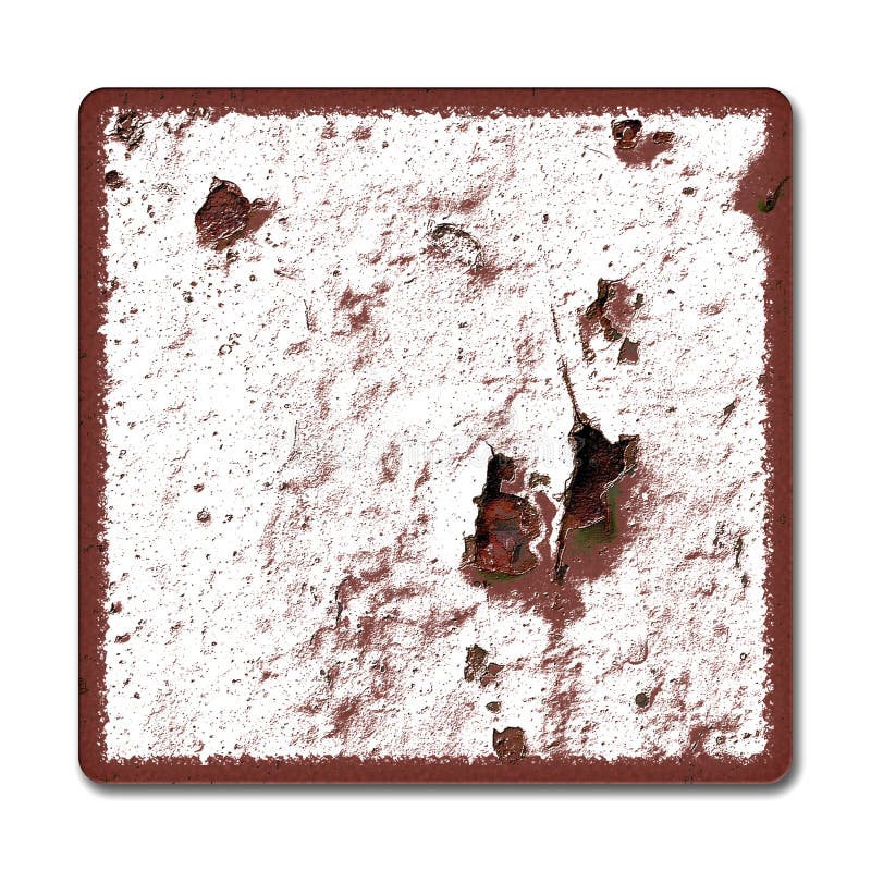 Old Metal Signs Square Rust, Sun-dried, Sifted Paint it S a Frame with ...