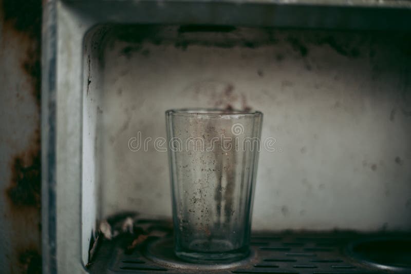 Old Metal Soviet Machine for Carbonating Water in Pripyat in Chernobyl ...