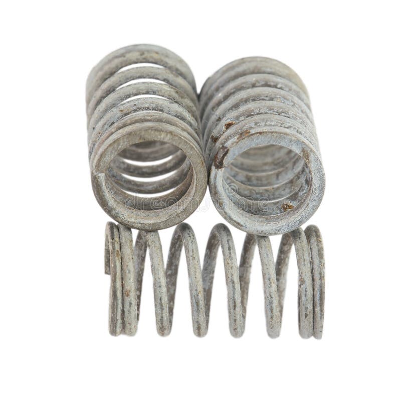 Old metal spring stock photo. Image of isolated, physical - 63183776