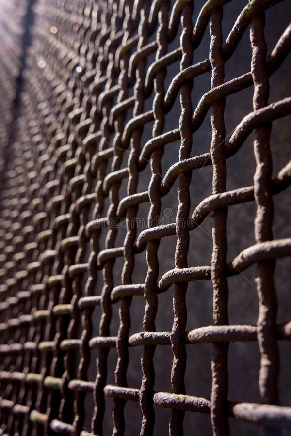 Old metal stock image. Image of mesh, dirty, metallic - 39769529