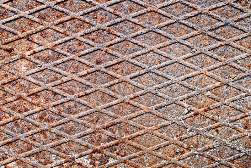 Old Metal Surfaces Covered with Rust and Paint Residue. Rust Patterns ...