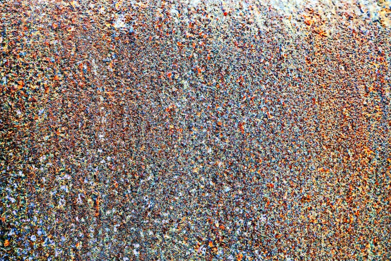 Old Metal Surfaces Covered with Rust and Paint Residue. Rust Patterns ...