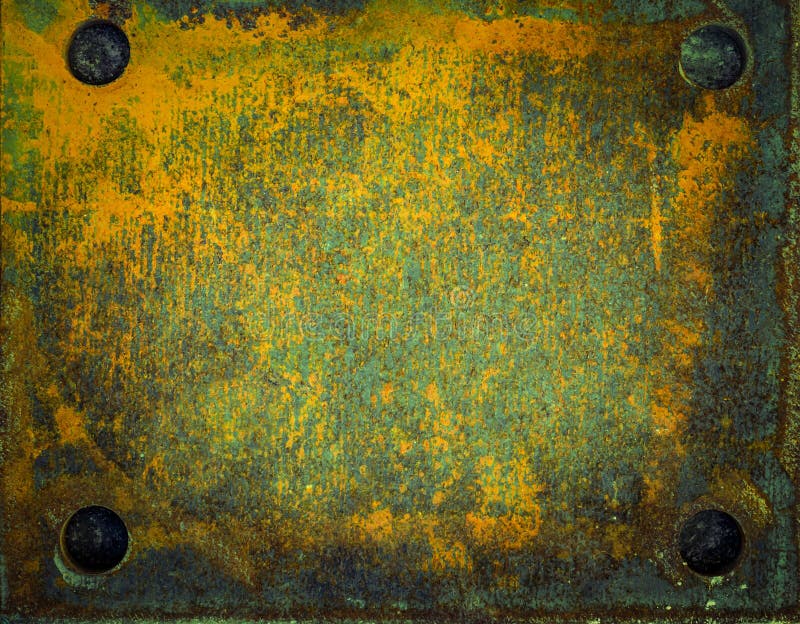 Old Metal Surfaces with Rust and Paint Stock Photo - Image of antique ...