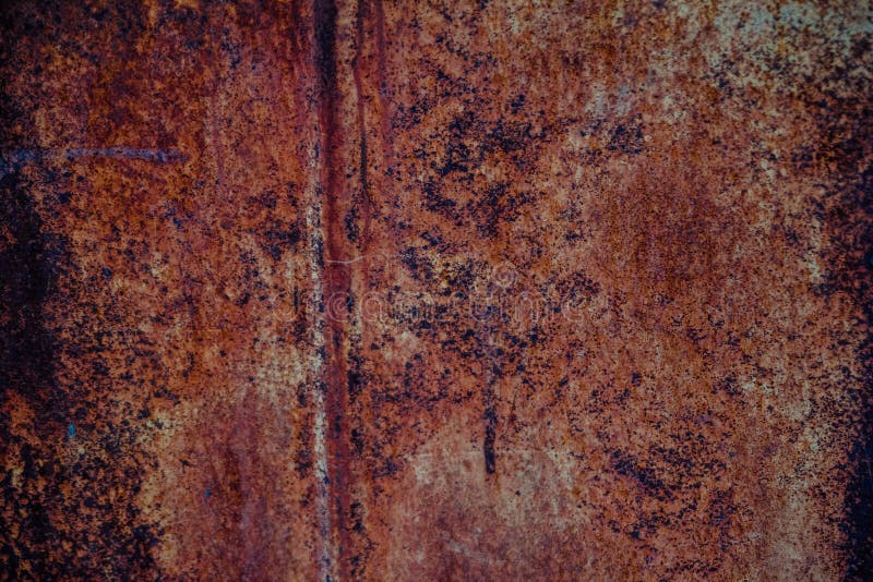 Old Metal Texture - Copper Close-up. Background. Iron Surface Rust ...