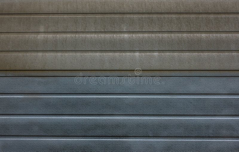 The Old and Metal Wall of an Abandoned Building Stock Image - Image of ...