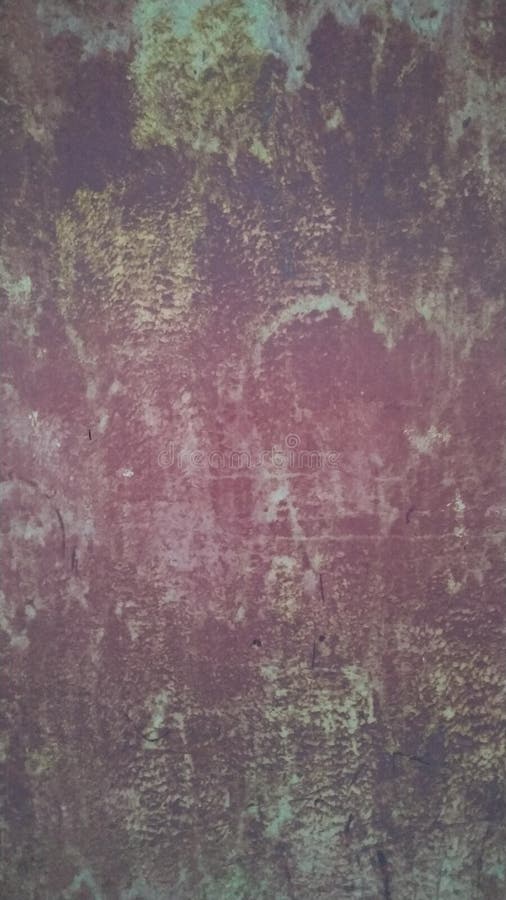Old Metal Wall Damaged by Rust. Close-up Stock Image - Image of paint ...