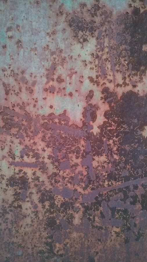 Old Metal Wall Damaged by Rust. Close-up Stock Photo - Image of pattern ...