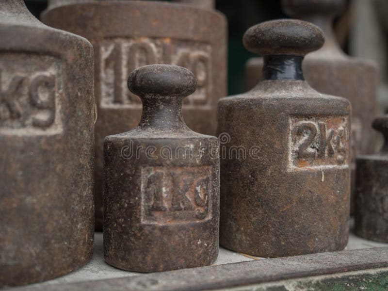 Metal weights stock photo. Image of gravitational, grange - 221030022