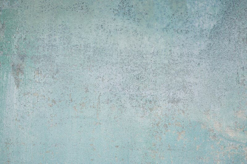 Old Metallic Sheet with Distressed Blue Chipping Paint Stock Image ...