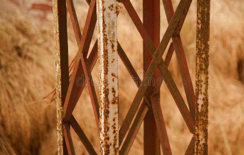 Old Metallic Structures Object Photo Stock Image - Image of size ...