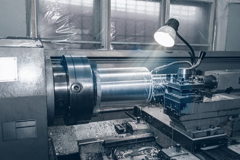 The Old Metalworking Machine, Made in the Middle of the Last Century ...